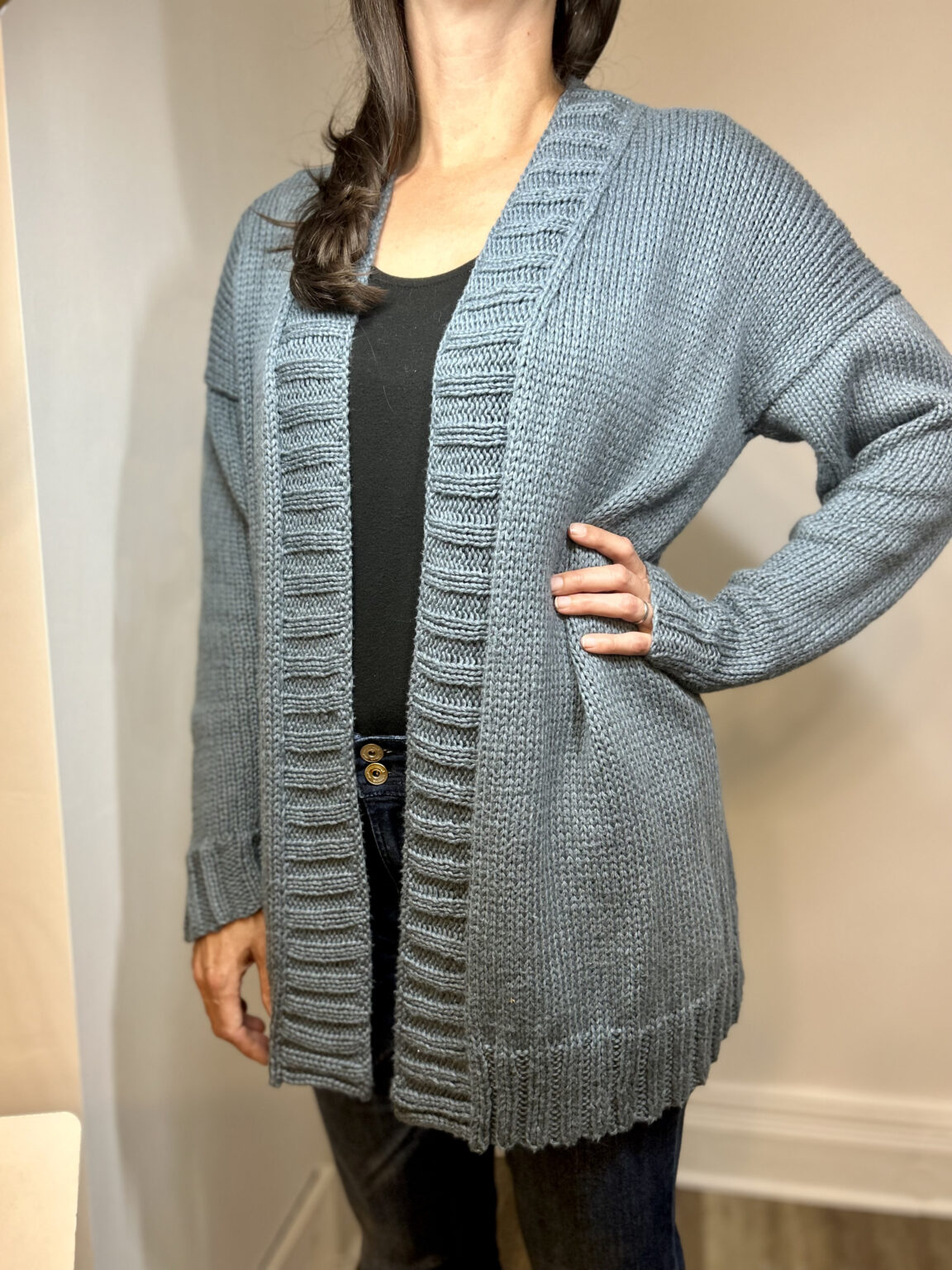 Dream of a Cardigan Knitting Pattern - City Farmhouse Studio